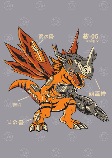 Digimon Anime Vector T-shirt Designs Bundle Templates – www ...