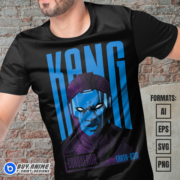 Premium Kang The Conqueror Vector T-shirt Design Template – www ...