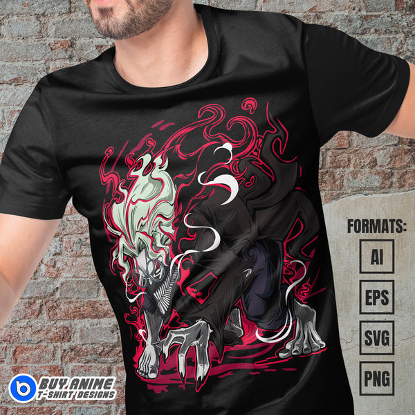 Premium Dandadan Anime Vector T-shirt Design Template #14 – www ...