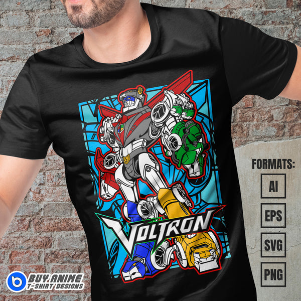 Premium Voltron Vector T-shirt Design Template – www ...