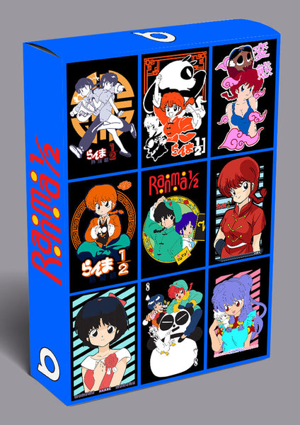 Ranma 1/2 Anime Vector T-shirt Designs Bundle Templates – www ...