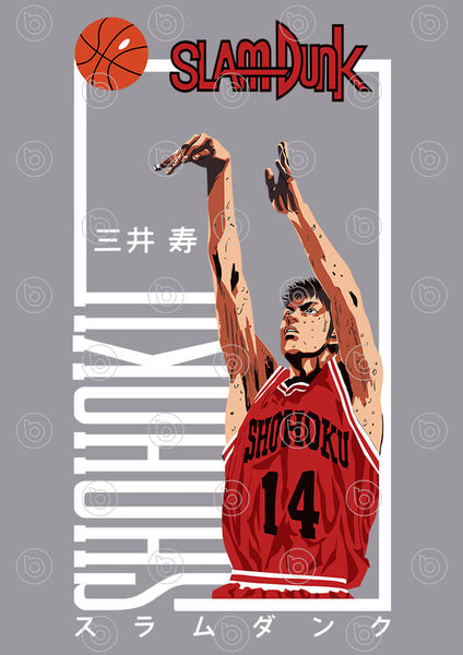 Slam Dunk Anime Vector T-shirt Designs Bundle Templates – www ...
